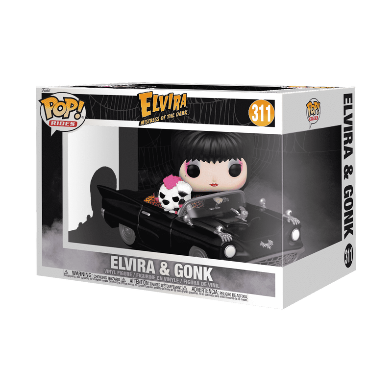 Buy Pop! Rides Deluxe Elvira & Gonk at Funko.