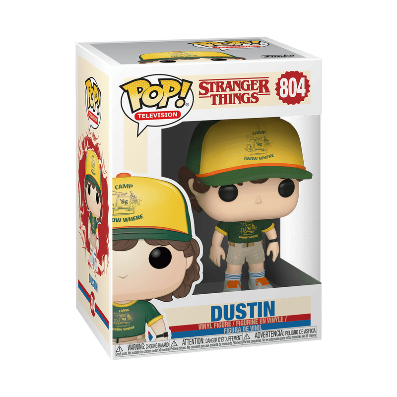 Buy Pop! Dustin at Camp at Funko.