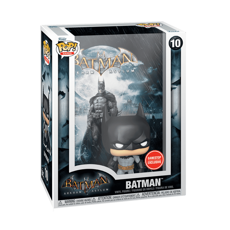 Buy Pop! Game Covers Batman Arkham Asylum at Funko.
