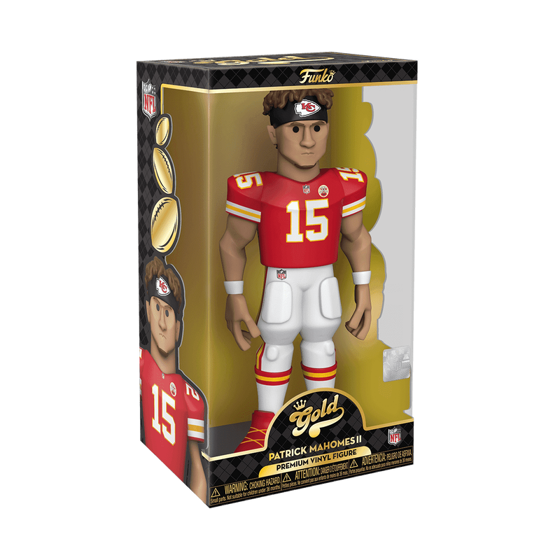 Buy Vinyl GOLD 12" Patrick Mahomes II - Chiefs at Funko.