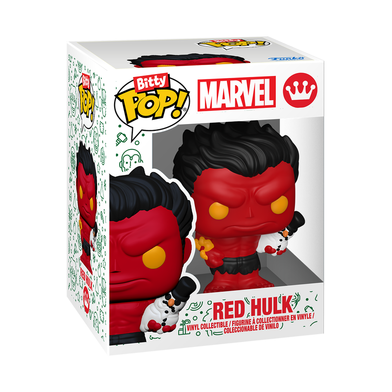 Bitty Pop! Marvel Holiday Red Hulk