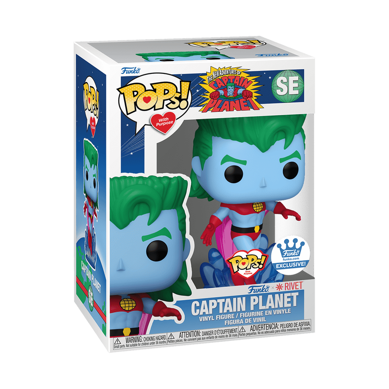 Buy Pop! Captain Planet (Flying) at Funko.