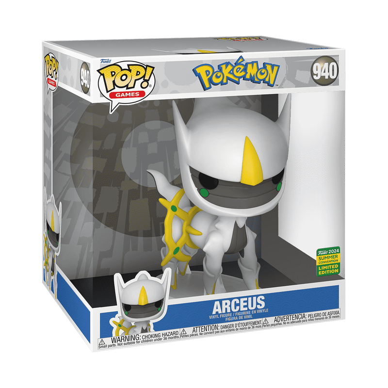 Buy Pop! Jumbo Arceus at Funko.