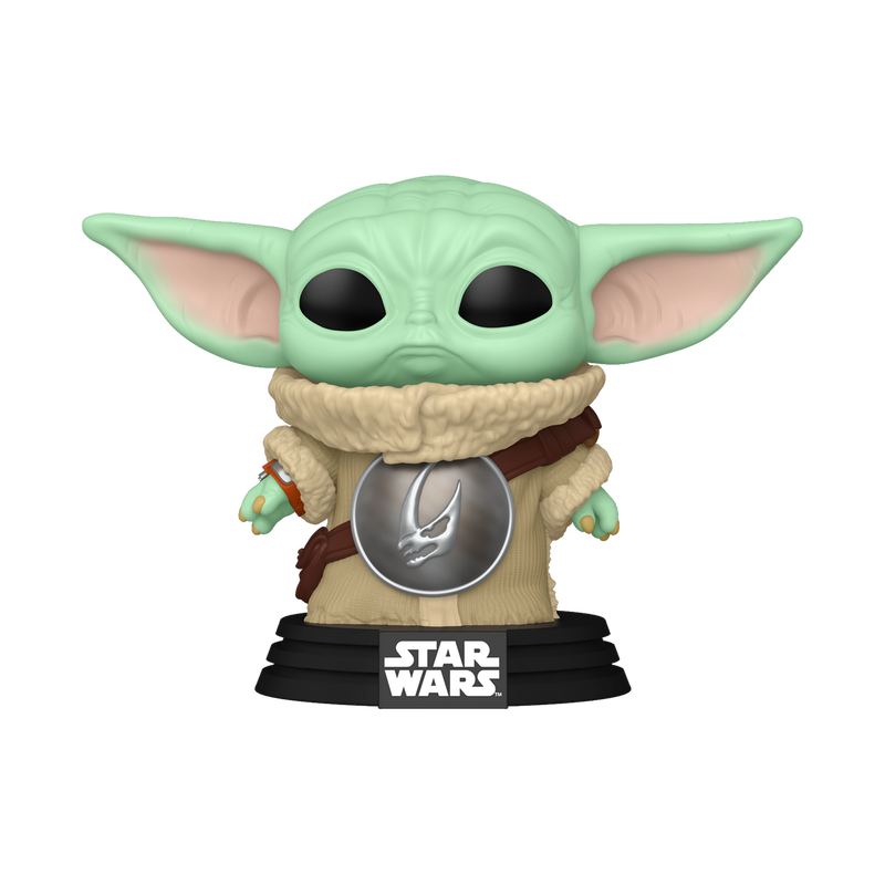 Pop! Grogu with Mudhorn Chest Armor | Funko
