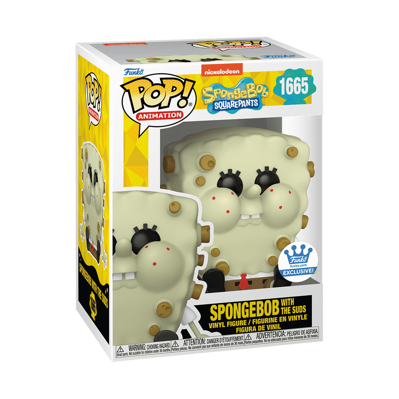 Buy Pop! SpongeBob with the Suds at Funko.
