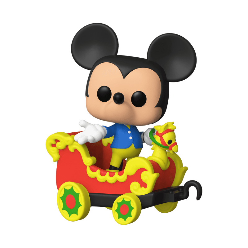Buy Pop! Trains Mickey Mouse on the Casey Jr. Circus Train at Funko.