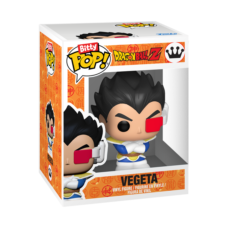 Bitty Pop! Dragon Ball Z Vegeta with Scouter