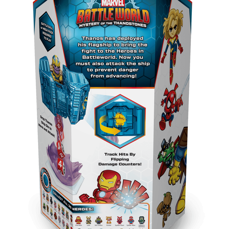 Buy Marvel Battleworld: Series 1 Thanos Ship Showdown Game at Funko.