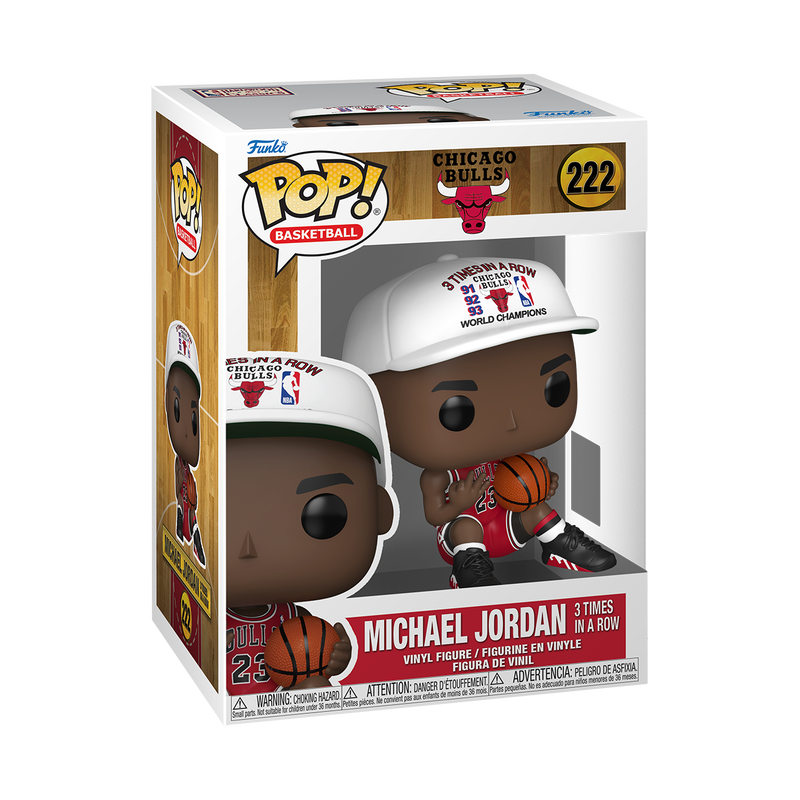 Pop! Michael Jordan 3 Times in a Row | Funko