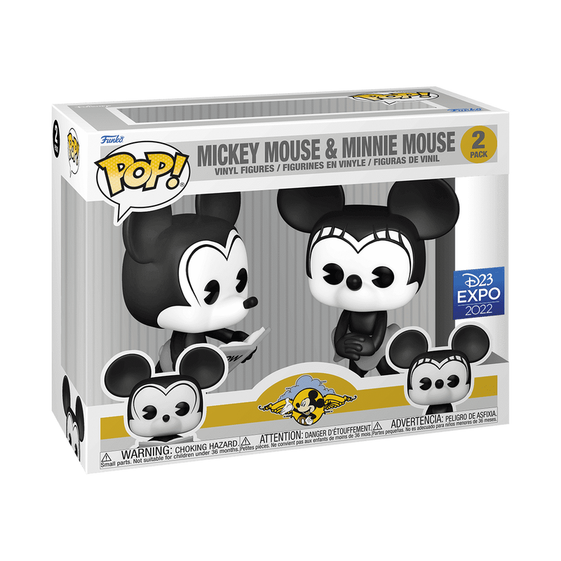 Pop Mickey Mouse And Minnie Mouse 2 Pack