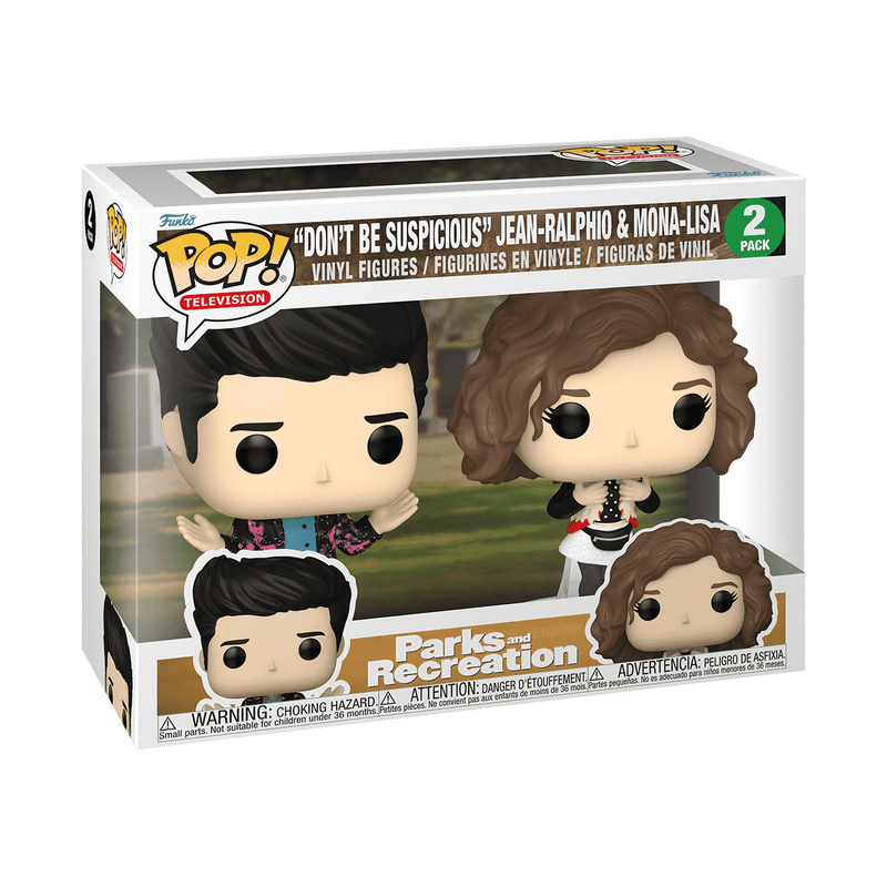 Buy Pop! "Don't Be Suspicious" Jean-Ralphio & Mona-Lisa 2-Pack at Funko.