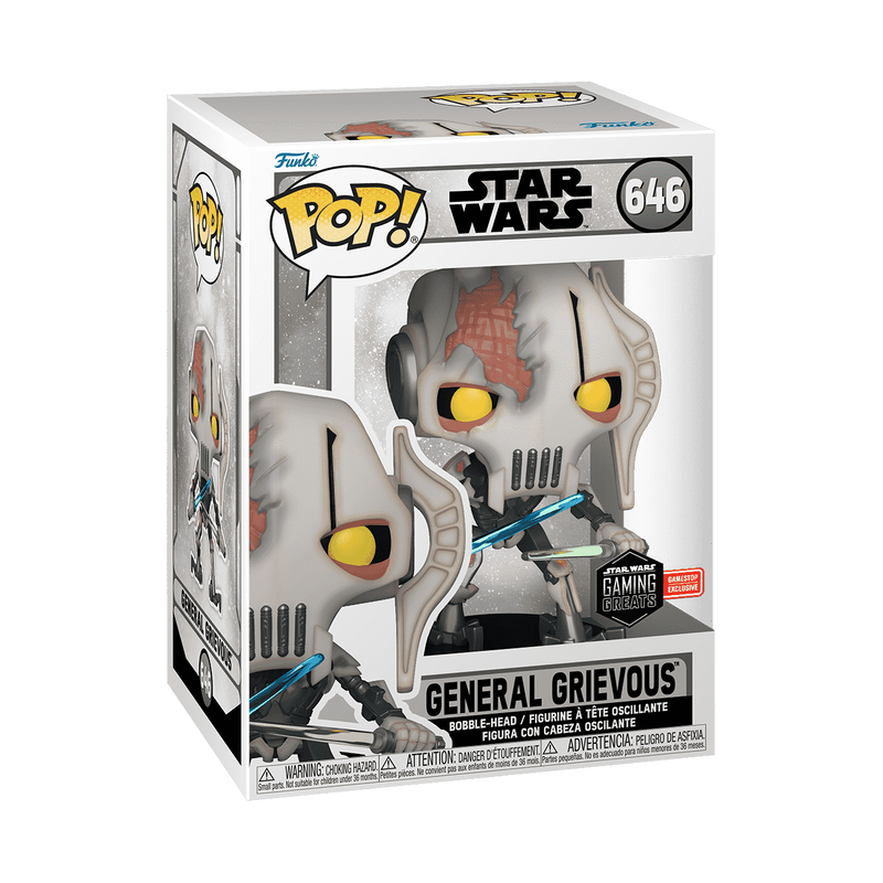Buy Pop! General Grievous at Funko.
