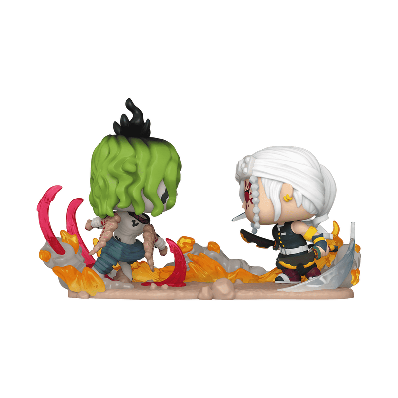 Buy Pop! Moment Tengen Uzui vs. Gyutaro at Funko.