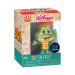 Kellogg's Mascots Dig Em' Frog Mini Vinyl Figure (Metallic)