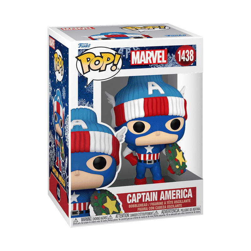 Buy Pop! Captain America with Wreath Shield at Funko.