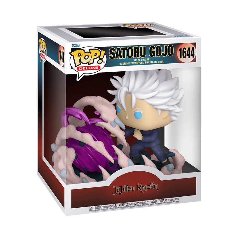 Buy Pop! Deluxe Satoru Gojo using Hollow Technique: Purple at Funko.