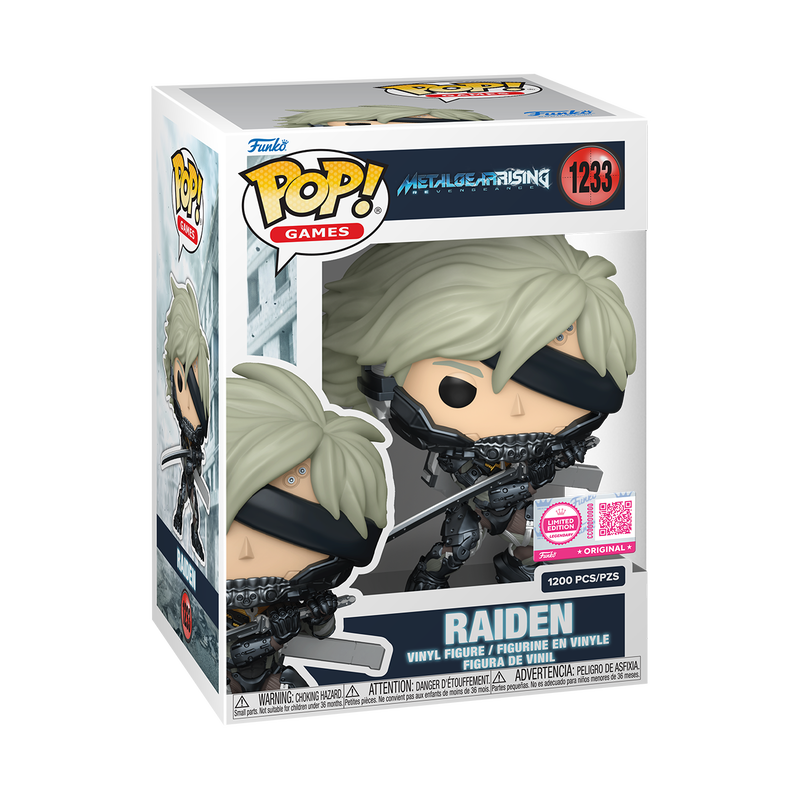 Pop! Raiden (Armour) with Pop! Protector | Funko