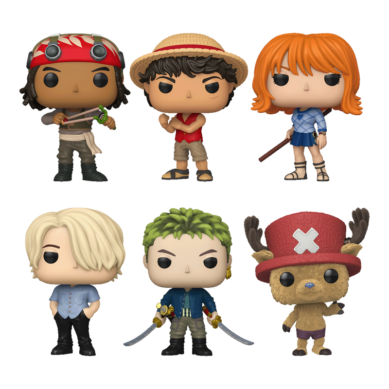 One Piece (Live Action) Straw Hat Pirates Bundle | Funko