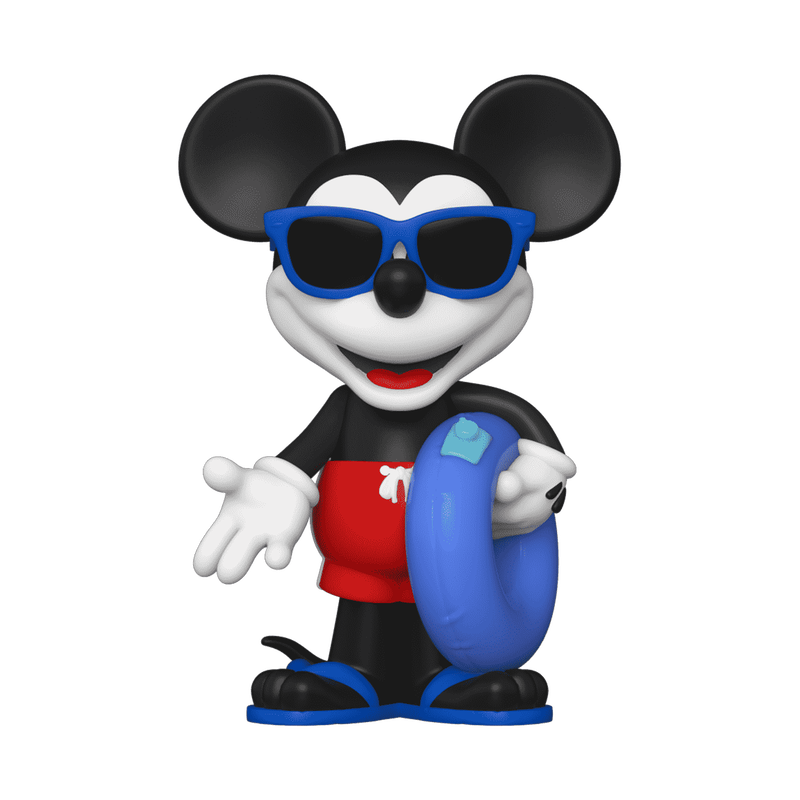 Mickey Mouse Wearing Glasses