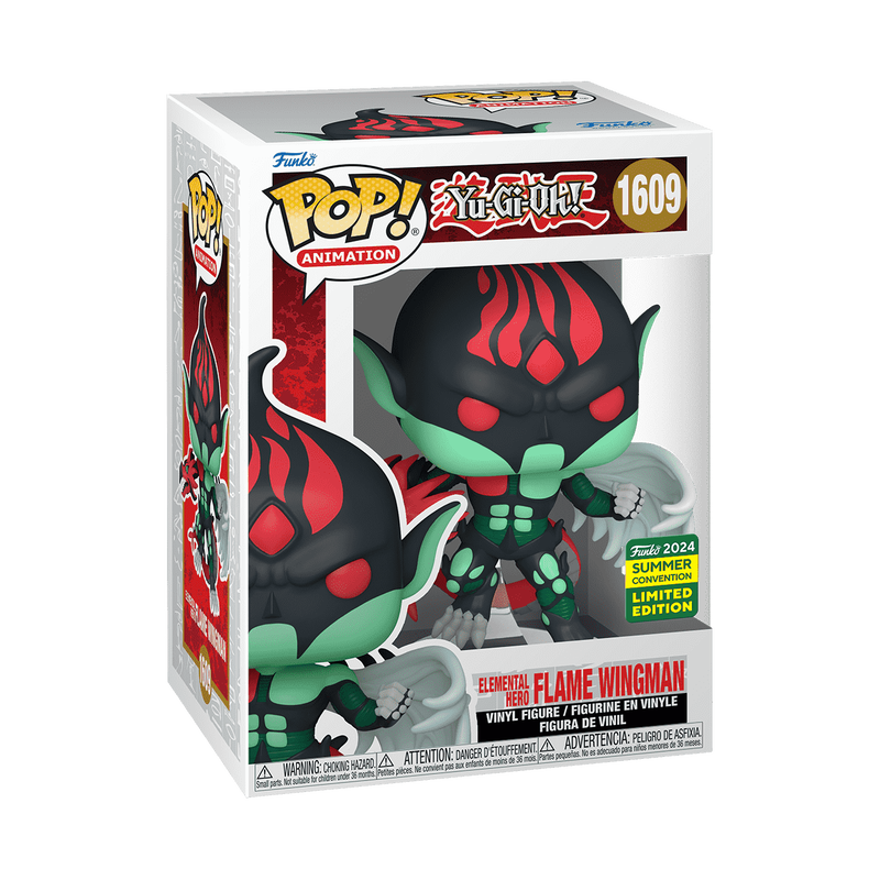 Buy Pop! Elemental Hero Flame Wingman at Funko.