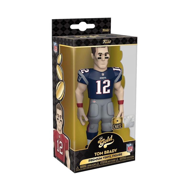 Buy Vinyl GOLD 5" Tom Brady - Buccaneers at Funko.