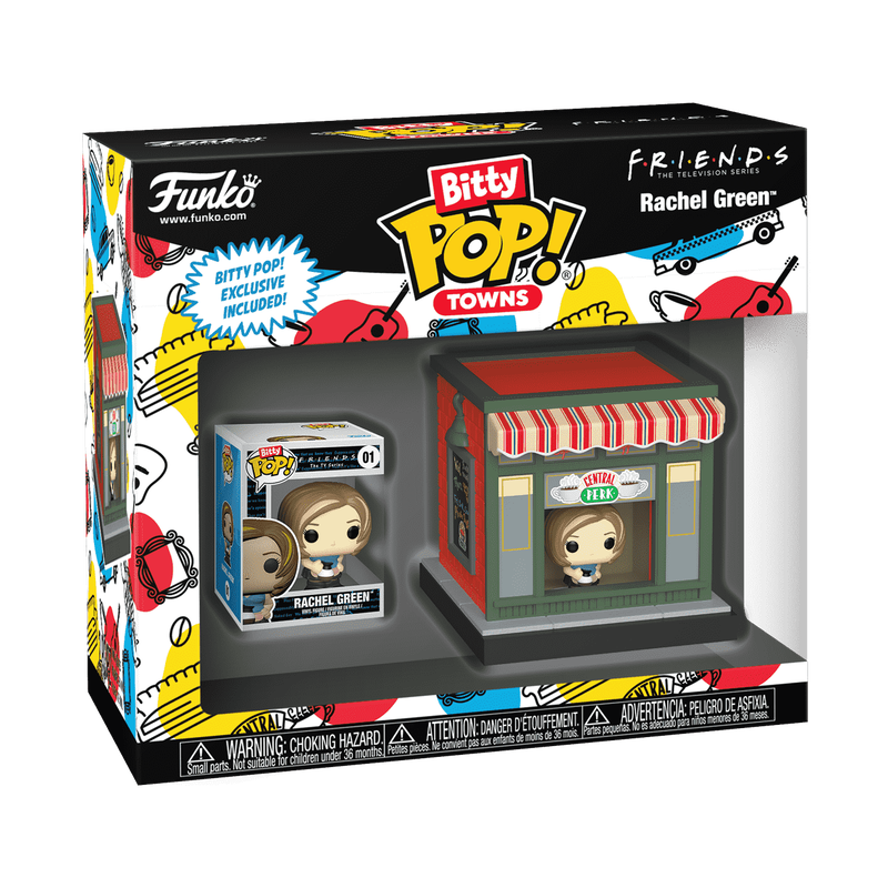 Buy Bitty Pop! Towns Rachel Green and Central Perk at Funko.