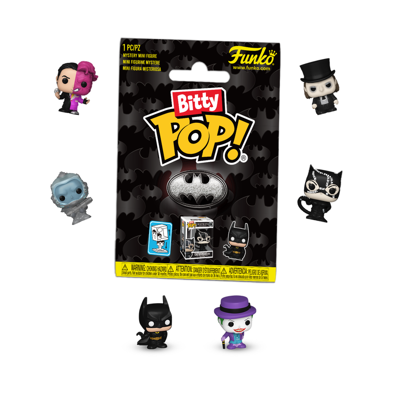 Bitty Pop! Singles Batman 85th Anniversary 12-Pack Polybag | Funko