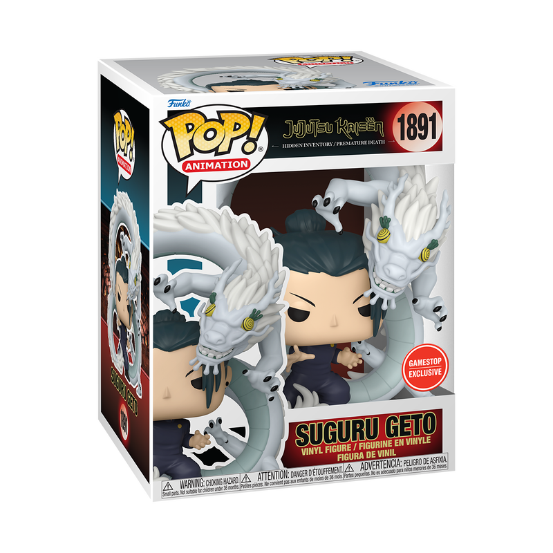 Pop! Premium Suguru Geto with Cursed Spirit Dragon