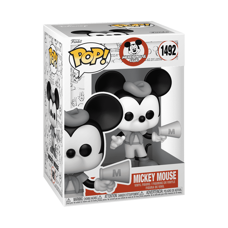 Pop! Mickey Mouse Club (Black & White) | Funko