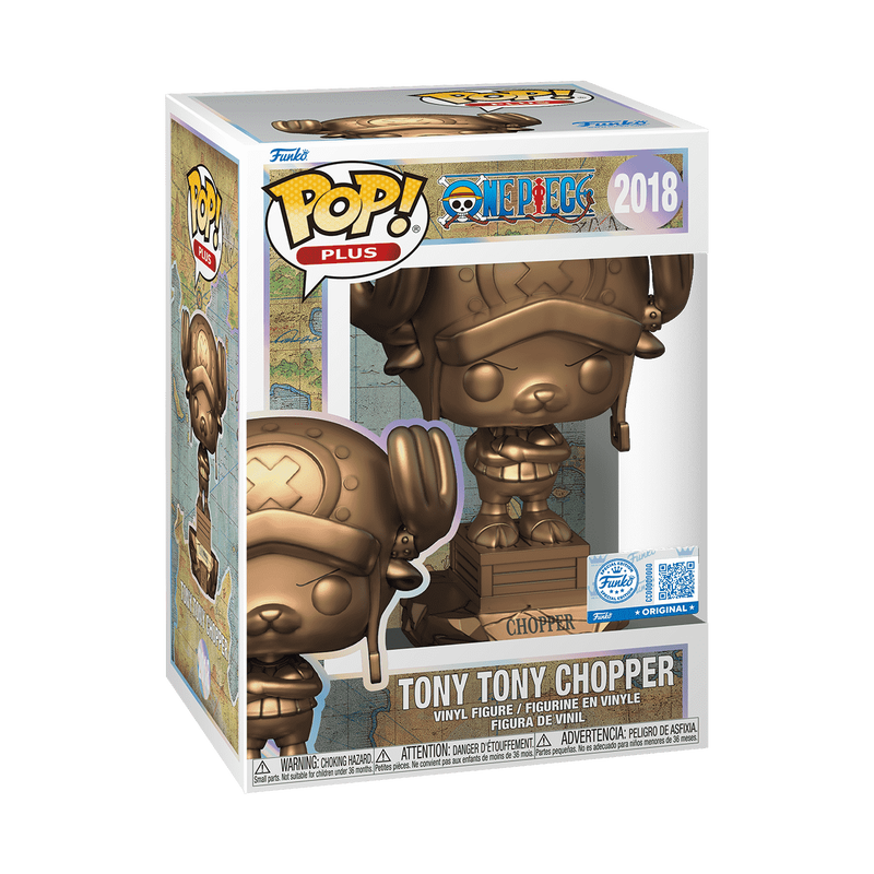 Pop! Plus Chopper Statue (Bronze) with Pop! Protector