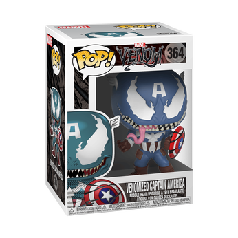 Buy Pop! Venomized Captain America at Funko.