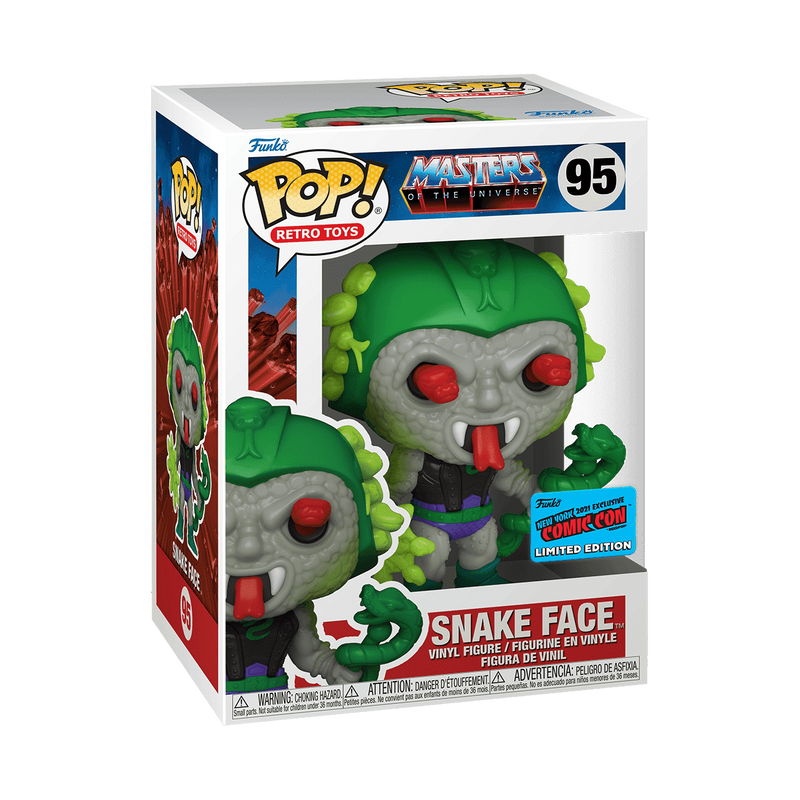 Buy Pop! Snake Face at Funko.