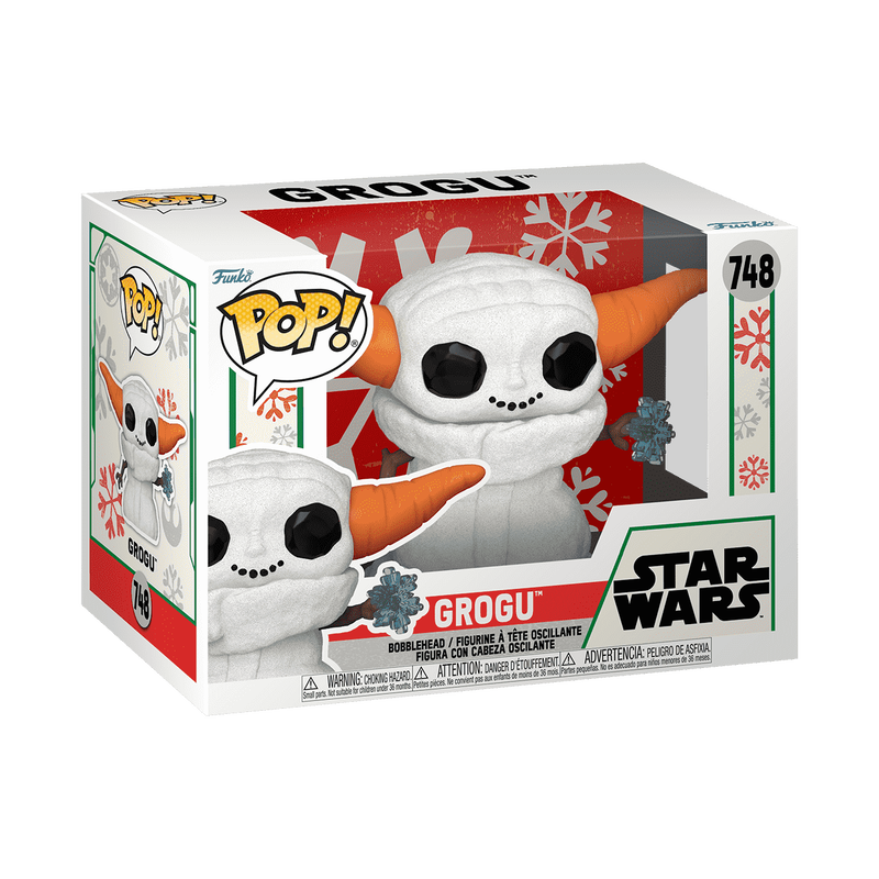 Buy Pop! Snowman Grogu at Funko.