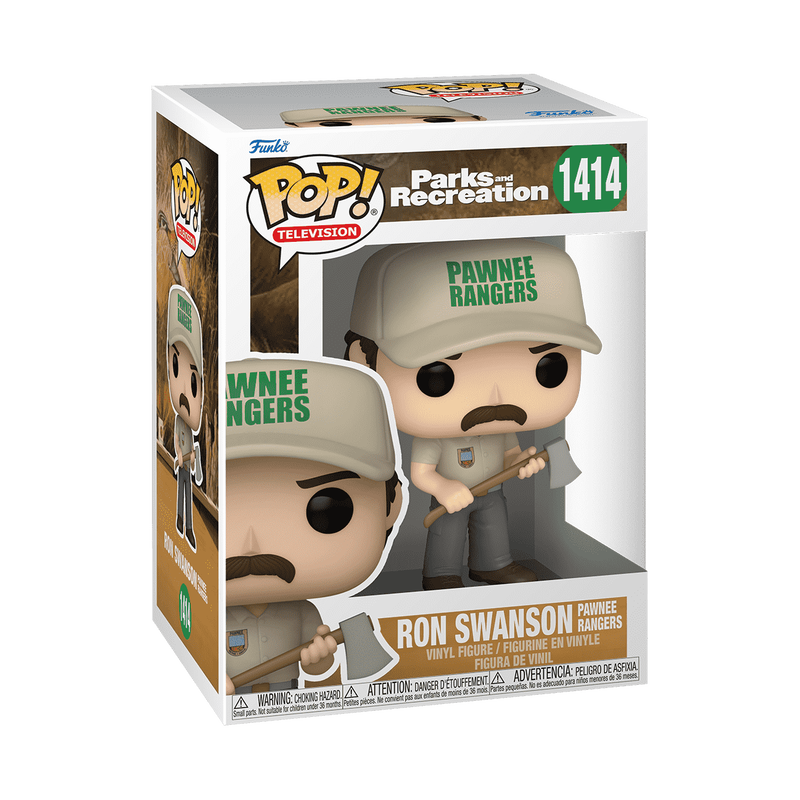 Buy Pop! Ron Swanson Pawnee Rangers at Funko.