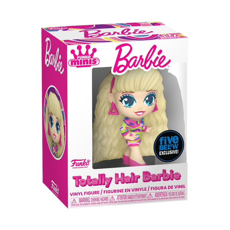 Barbie Mini Vinyl Figure Totally Hair Barbie