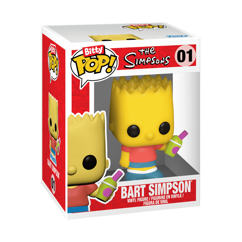 Bitty Pop Towns Bart Simpson And Kwik E Mart Funko