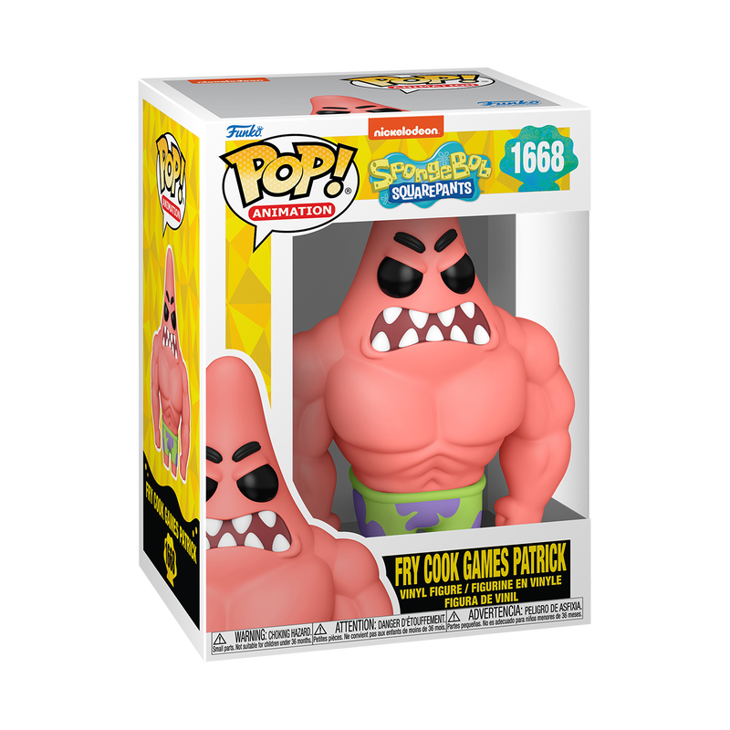 Buy Pop! Fry Cook Games Patrick at Funko.