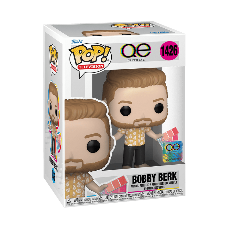Buy Pop! Bobby Berk with Color Chart at Funko.