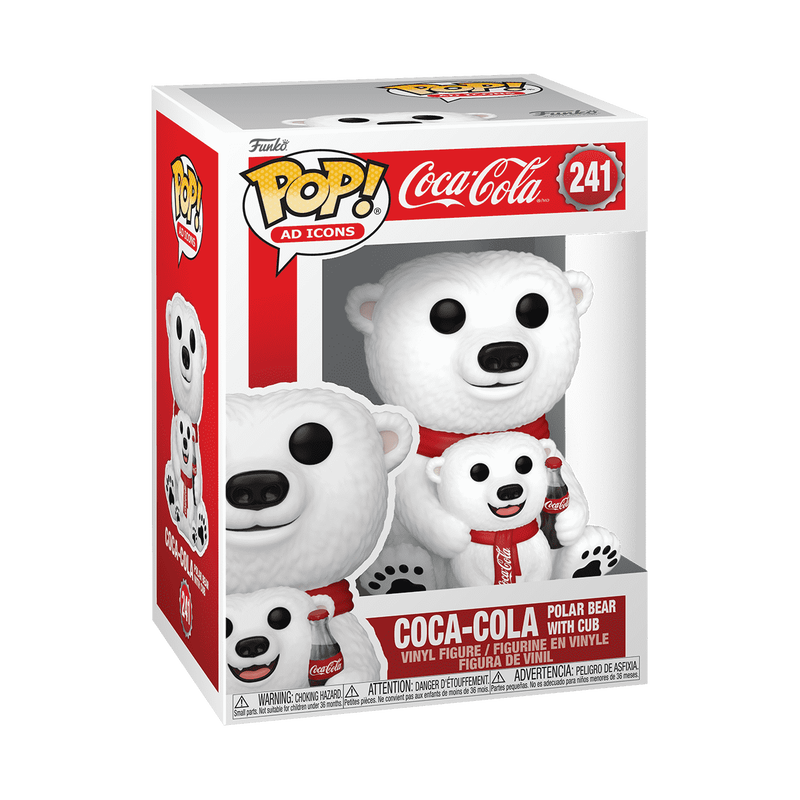 Buy Pop! Coca-Cola Polar Bear with Cub at Funko.