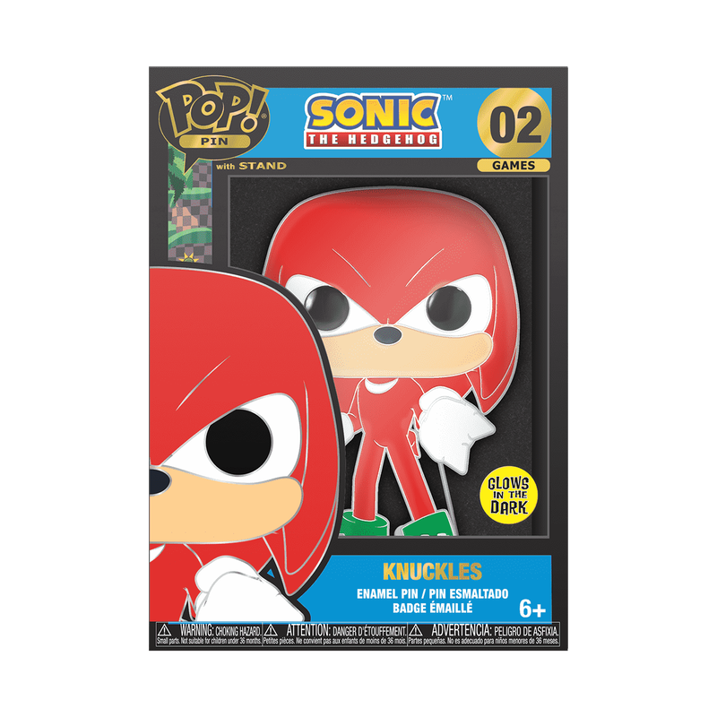 Buy Pop! Pin Knuckles (Glow) at Funko.