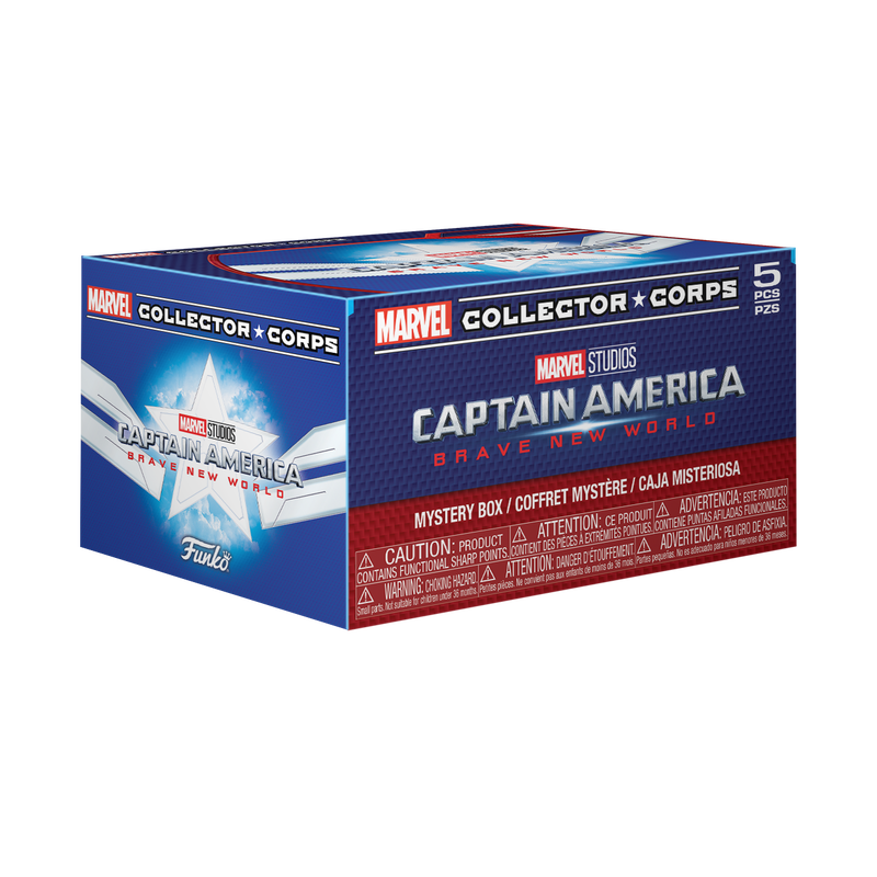 Captain America Brave New World Collector Corp Box | Funko