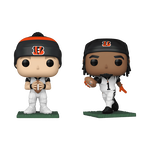Buy Pop! Joe Burrow & Ja'Marr Chase 2-Pack at Funko.