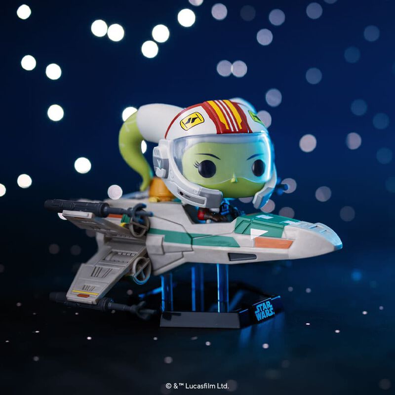 Buy Pop! Rides Super Deluxe Hera Syndulla in X-Wing Starfighter at Funko.