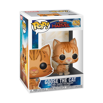Buy Pop! Goose the Cat at Funko.