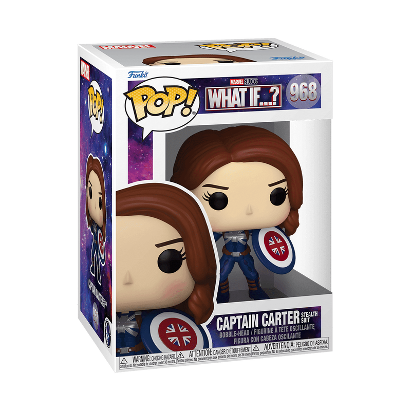 Buy Pop! Captain Carter Stealth Suit at Funko.