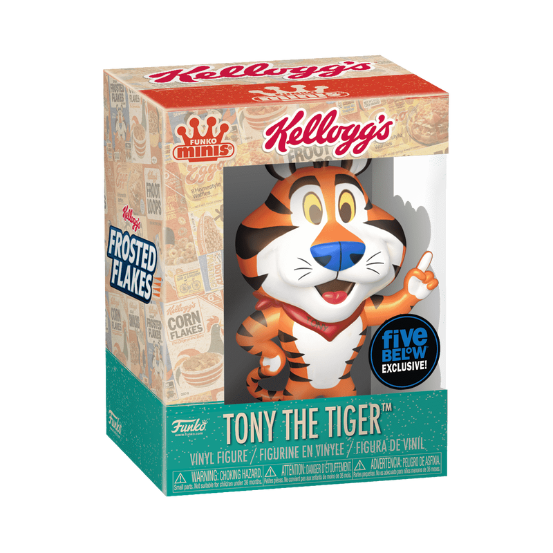 Kellogg's Mascots Tony the Tiger Mini Vinyl Figure (Metallic)
