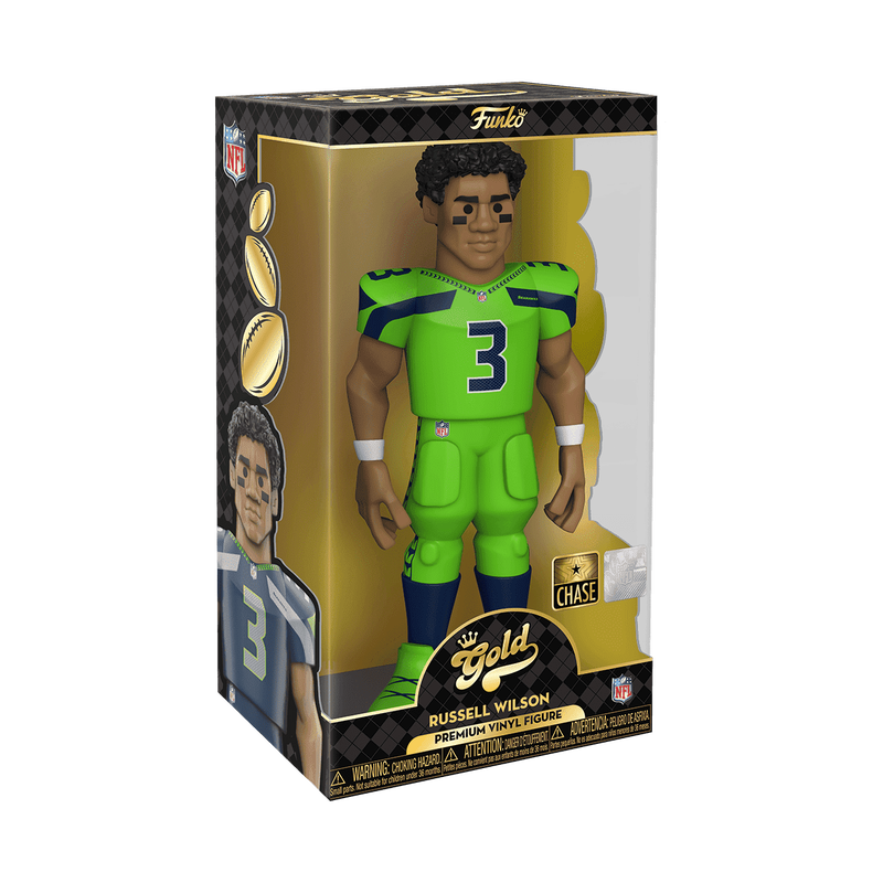 Buy Vinyl GOLD 12" Russell Wilson - Seahawks at Funko.