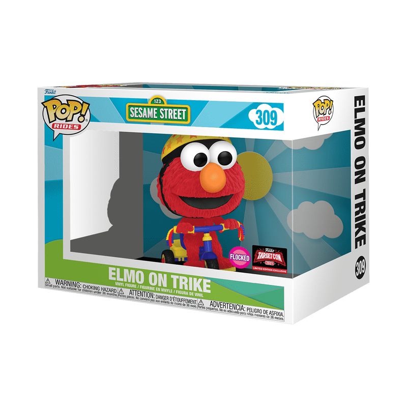Buy Pop! Rides Elmo on Trike (Flocked) at Funko.