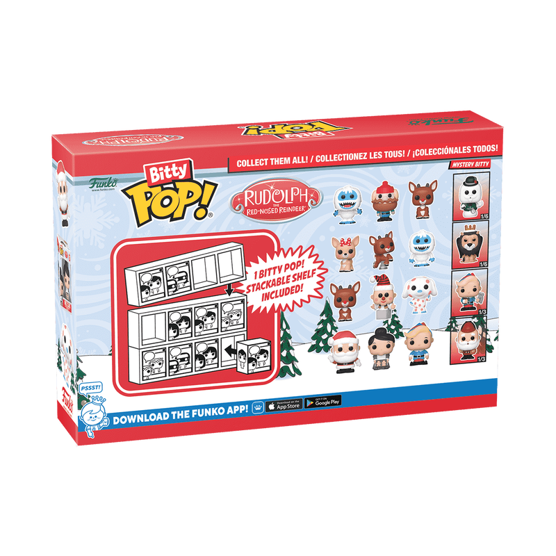 Buy Bitty Pop! Rudolph the Red-Nosed Reindeer 4-Pack Series 1 at Funko.