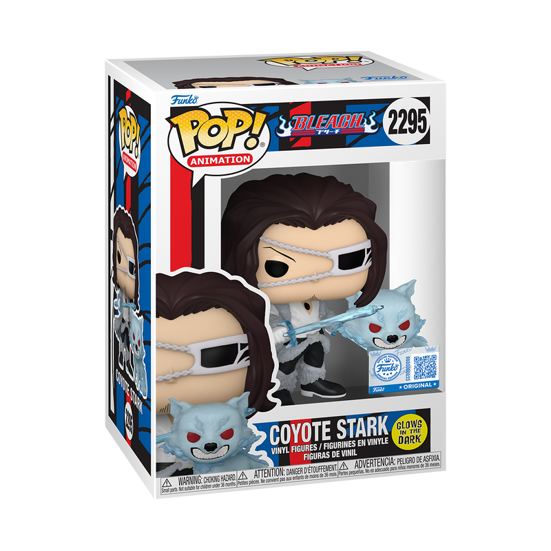 Pop! & Buddy Coyote Stark (Glow) | Funko